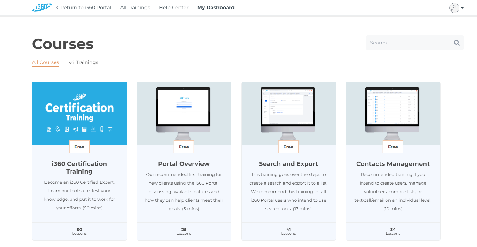 Training and Support - i360